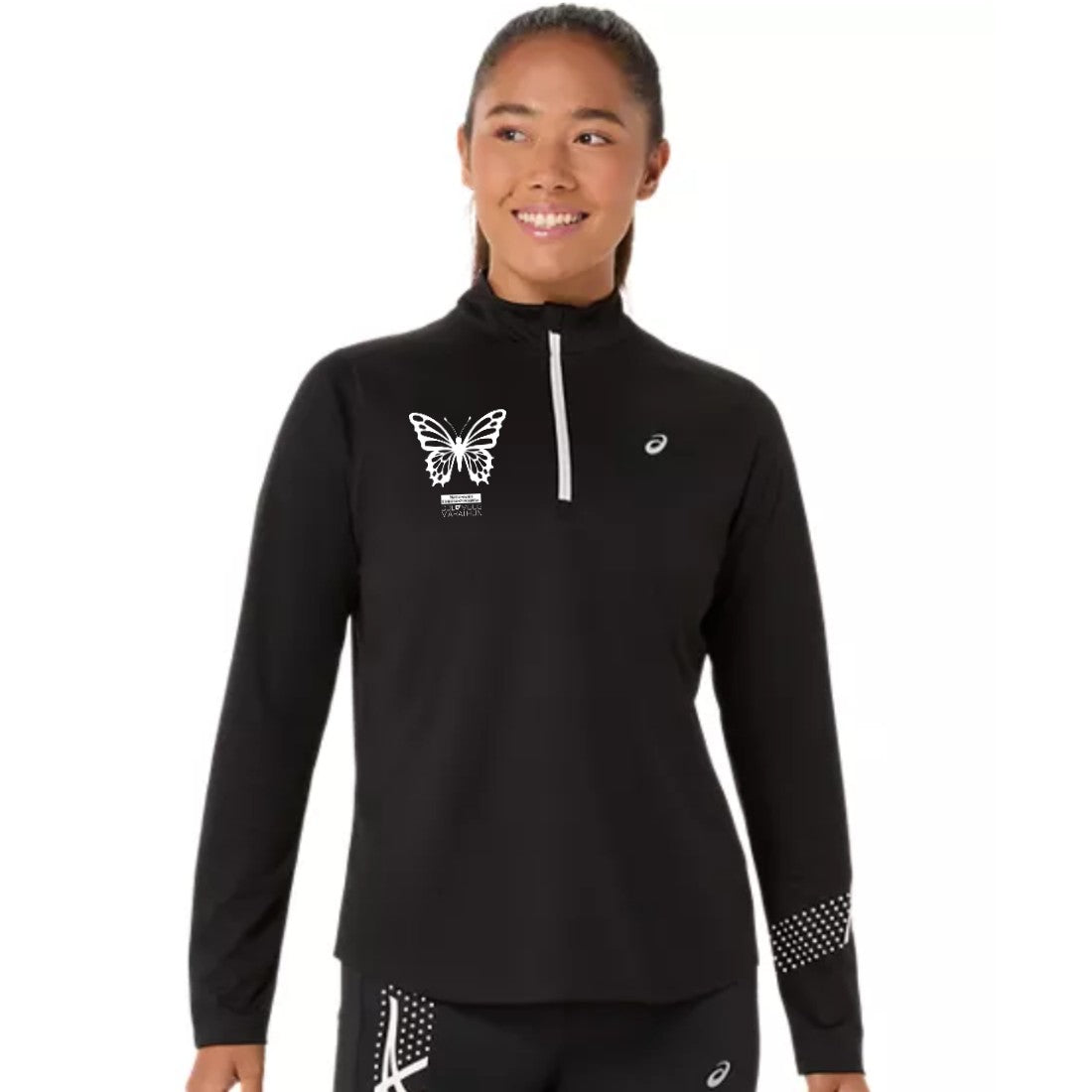 Columbus Marathon Women's Butterfly Icon 1/4 Zip – Columbus Running Company