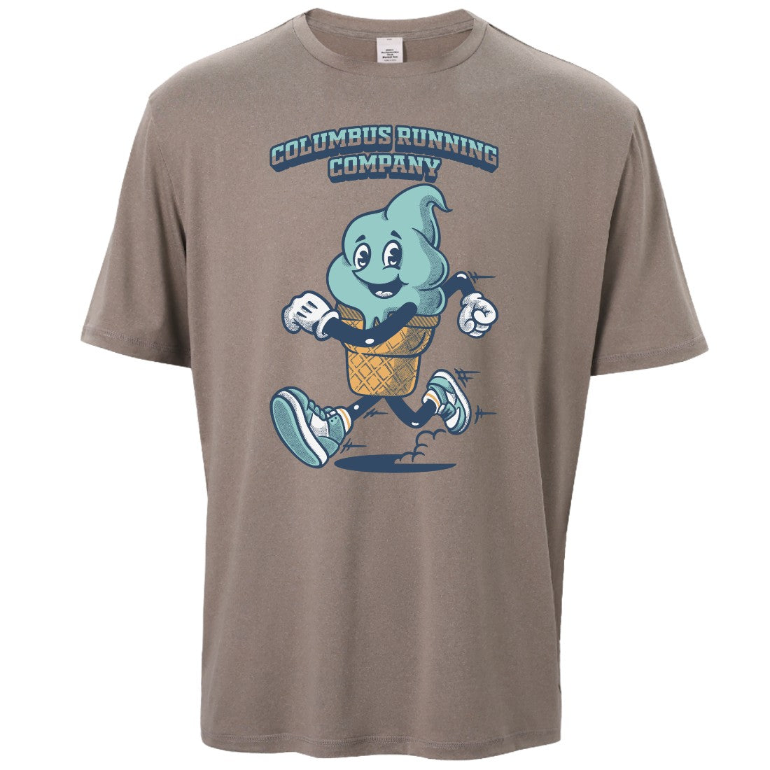 SKY Men's Running Ice Cream Performance Tech Short Sleeve – Columbus ...