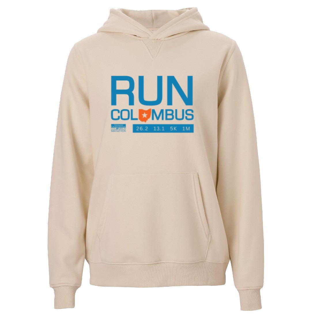 Columbus Marathon Unisex Run Columbus Poly Cotton Hoodie – Columbus ...